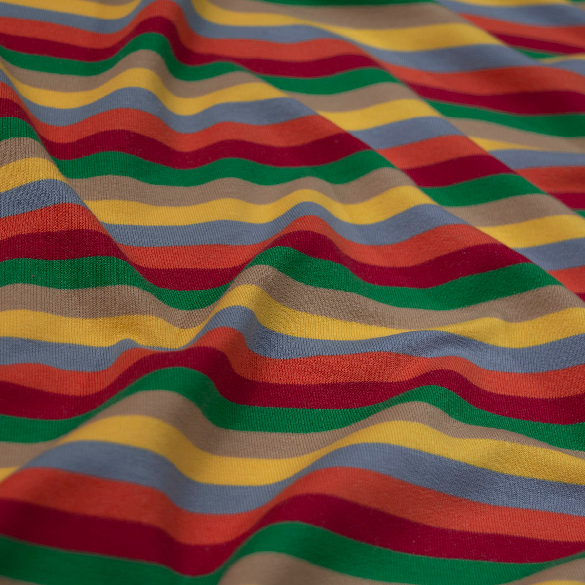 MOLETON TERRY FINO RAYAS ROJO RIO MULTICOLOR – Marijoa Tejidos